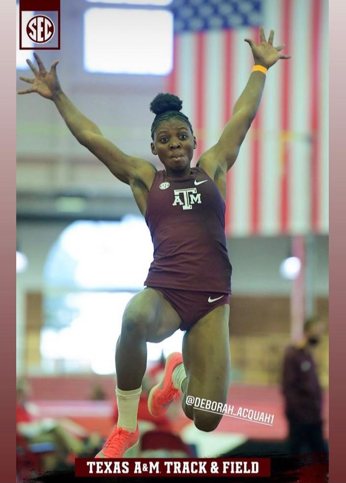 Deborah Acquah Breaks 14- Year- National Long Jump Record | Ghana ...
