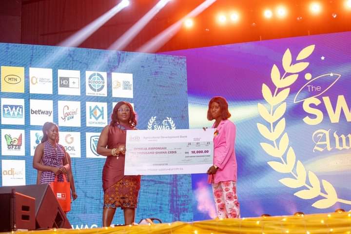 47th SWAG Awards: Ophelia Amponsah Crowned 2022 Female Footballer Of ...