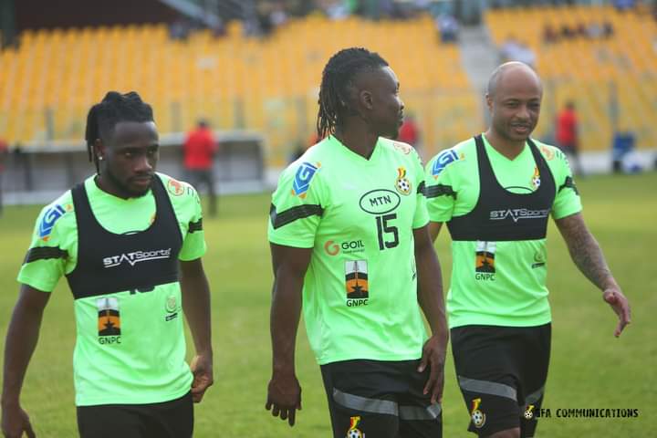 PICTURES: Black Stars First Training Session Ahead Of 2023 AFCON ...