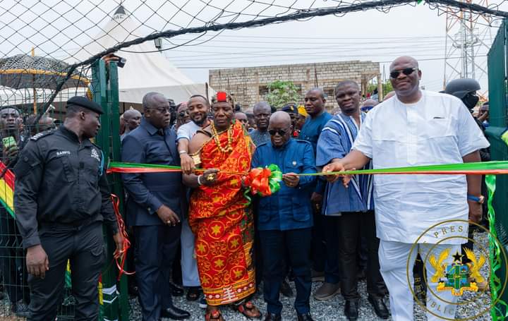 PHOTOS: President Akufo-Addo Commission Astro Turf At Alajo | Ghana ...