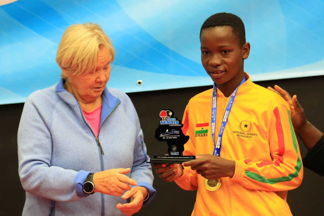 ISRAEL AKLIE WINS GOLD AT 2024 ITTF-AFRICA CONTINENTAL HOPES ...