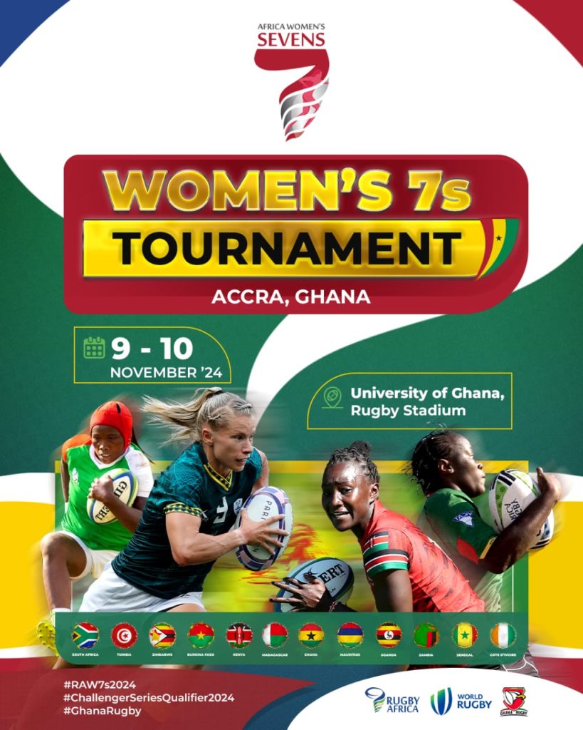 GHANA TO HOST 2024 RUGBY AFRICA WOMEN’S SEVENS TOURNAMENT: A HISTORIC ...