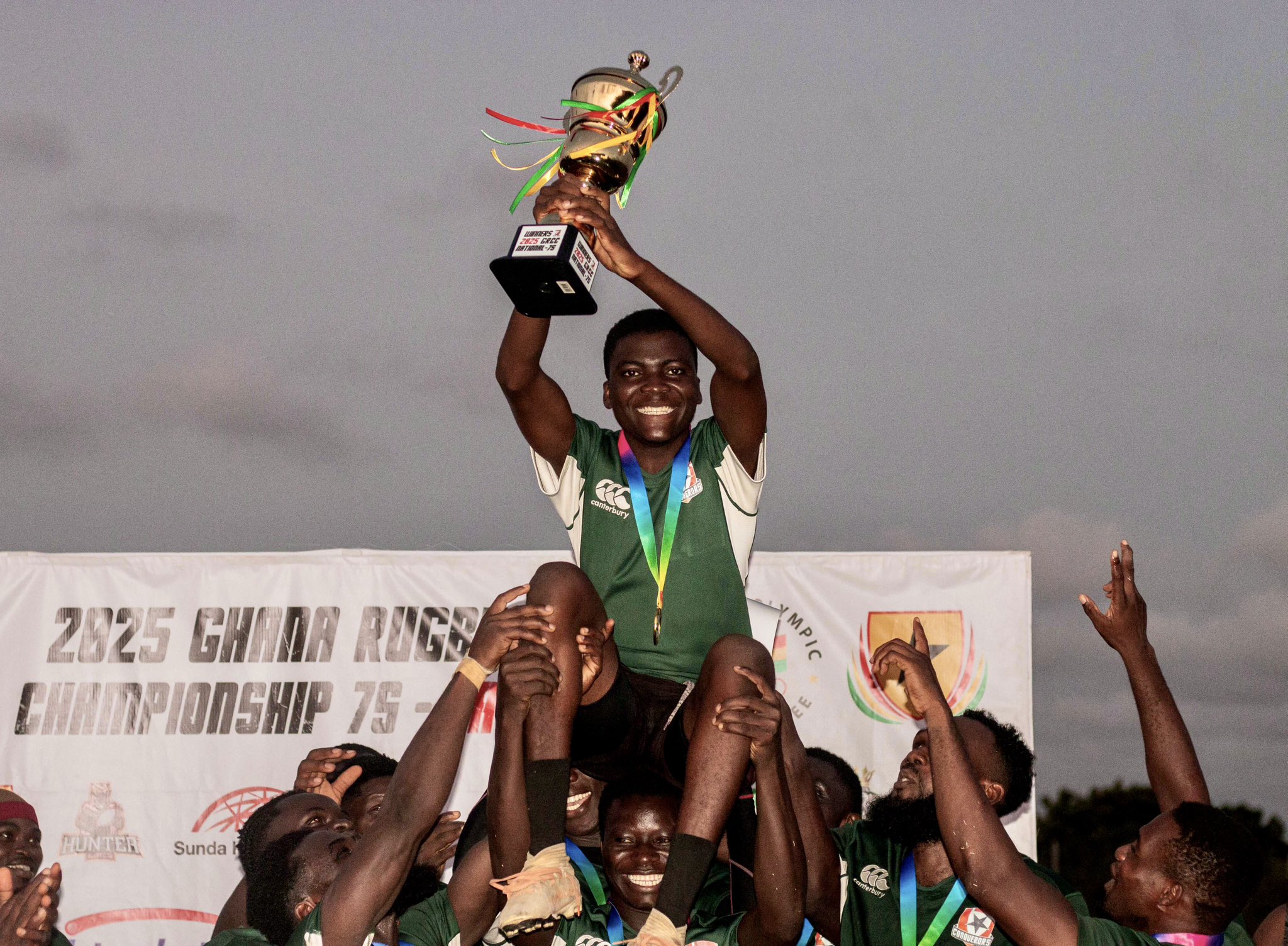Ghana Rugby National 7s: Conquerors SC Crush Oguaa Warriors To Lift ...